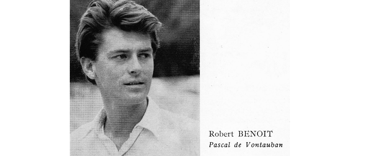 Robert Benoit - comédien, metteur en scène.